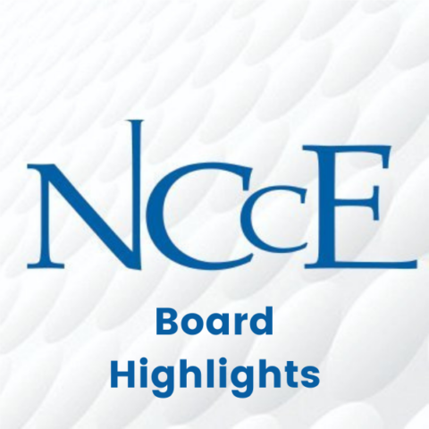 NCCE BOARD HIGHLIGHTS: John Zingale - NCCE
