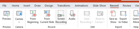 Capture Screencast Videos with Microsoft 365 (Win 11) - NCCE